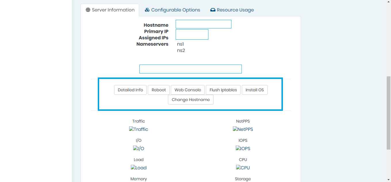 How to manage Linux VPS from Client Area.? - Knowledgebase SriLanka Hosting