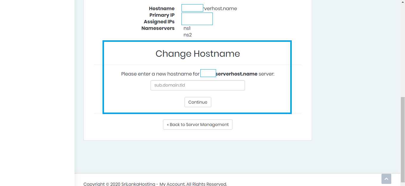 How to manage Linux VPS from Client Area.? - Knowledgebase SriLanka Hosting