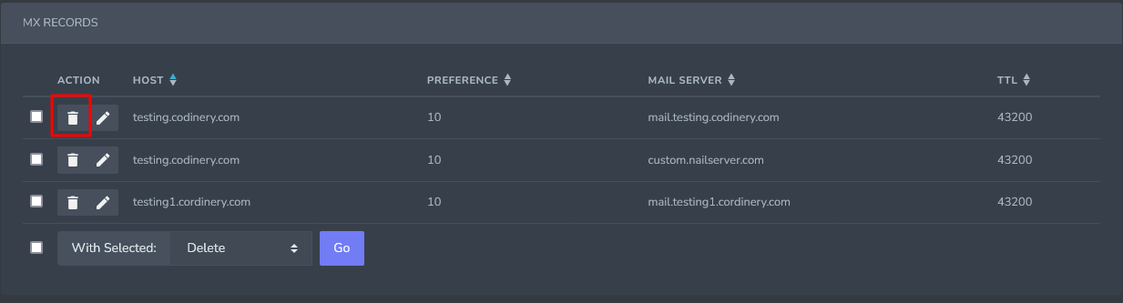 Manage Local Delivery and Remote MX Records in SiteWorx - Knowledgebase SriLanka Hosting