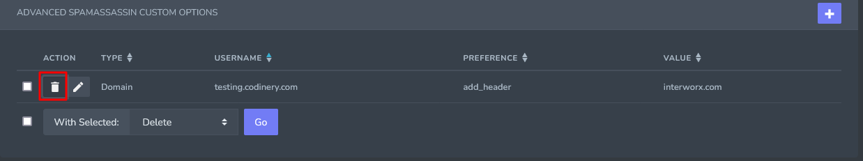Configure SiteWorx Spam Filtering - Knowledgebase SriLanka Hosting