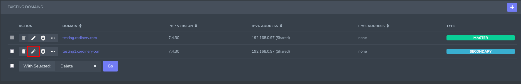 Manage Secondary Domains - Knowledgebase SriLanka Hosting