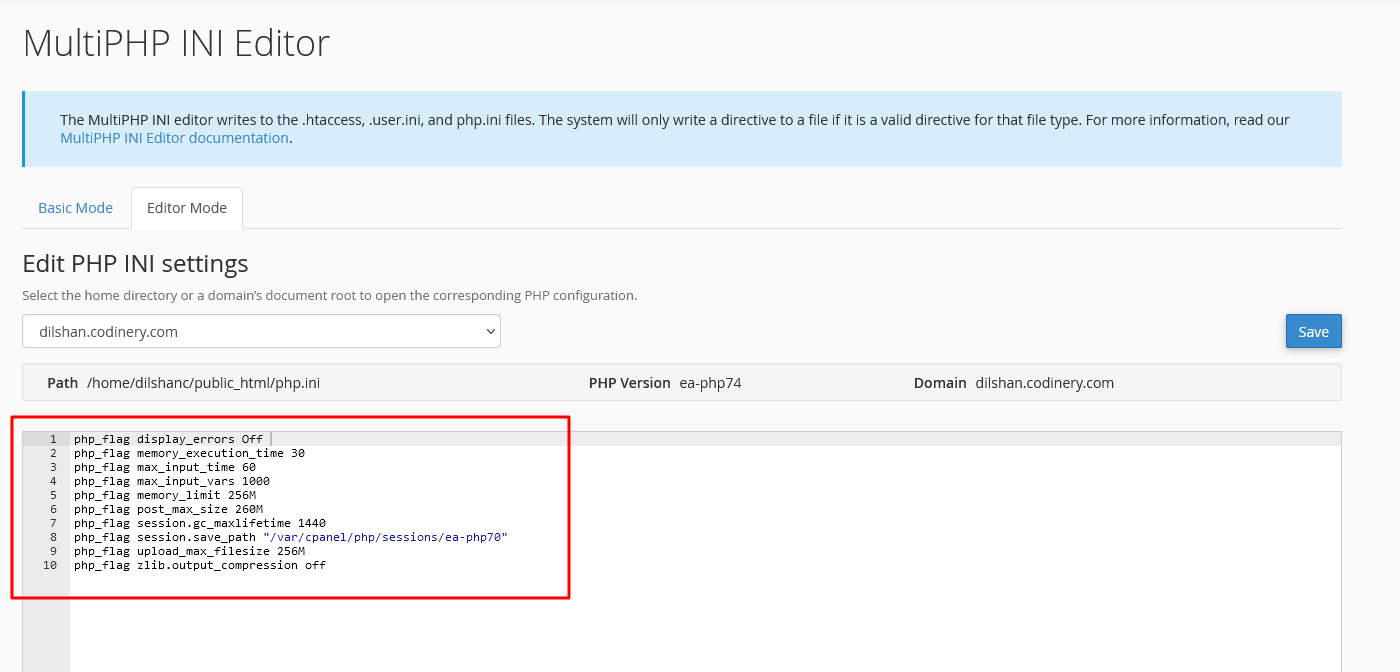MultiPHP INI Editor - Knowledge Base