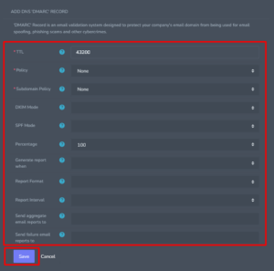 Generate a DMARC Record - Knowledgebase SriLanka Hosting