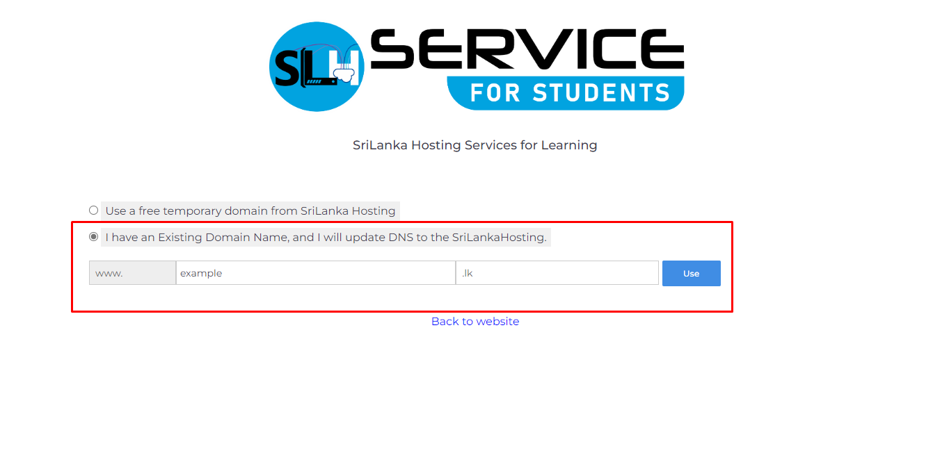 Web Hosting For Students - Knowledgebase SriLanka Hosting