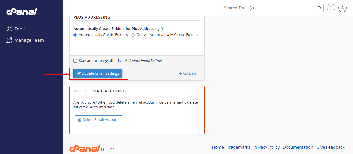 How to Change Email Password in cPanel - Knowledgebase SriLanka Hosting