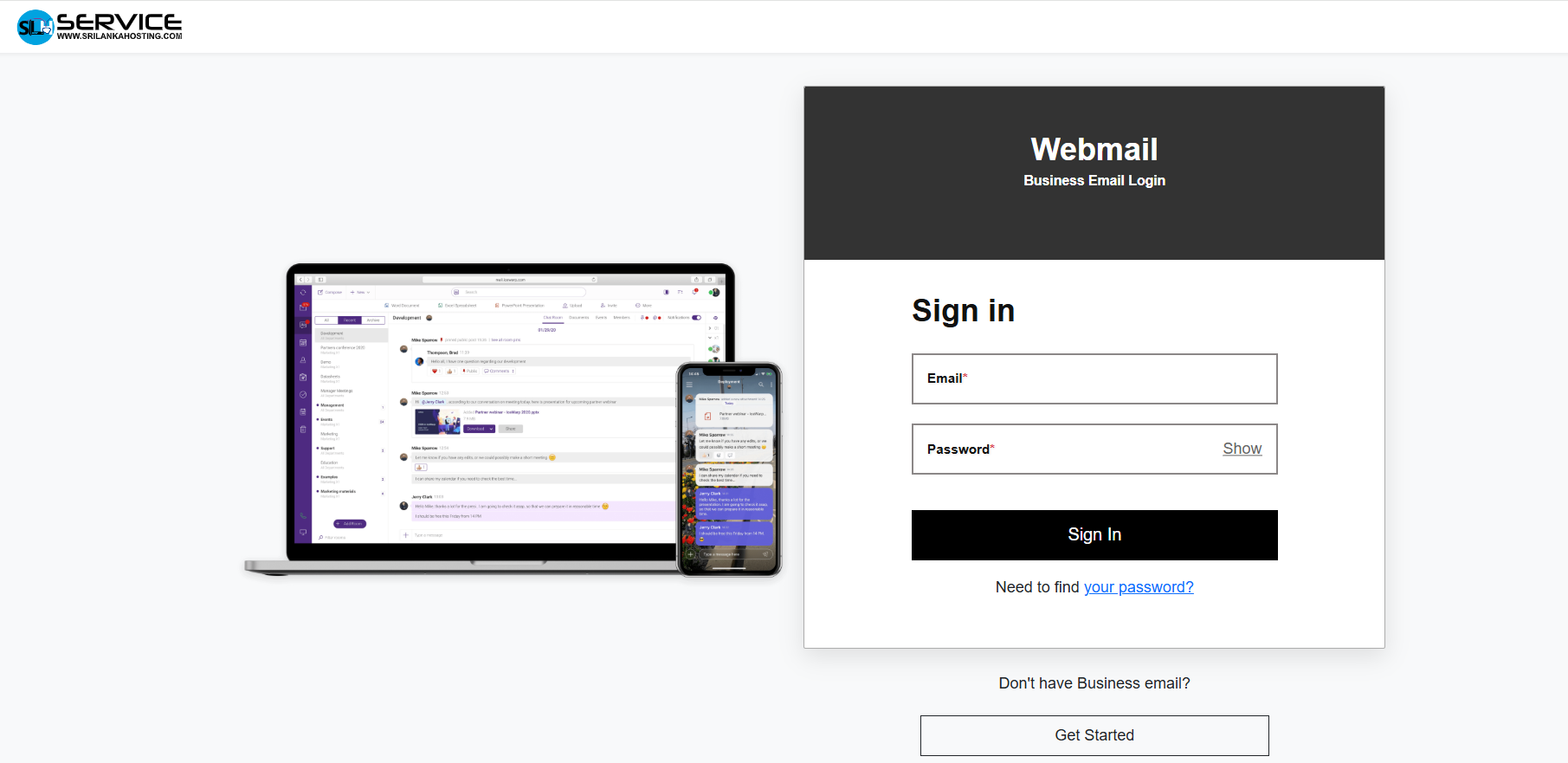 Log into Webmail - Knowledgebase SriLanka Hosting